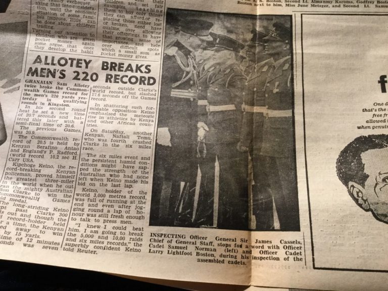 Daily Mail , 1966 : Hinga norman and Larry Lightfoot-Boston graduate ...